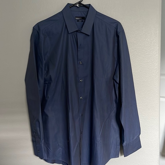 Bar III | Shirts | Mens Navy Blue Dress Shirt | Poshmark